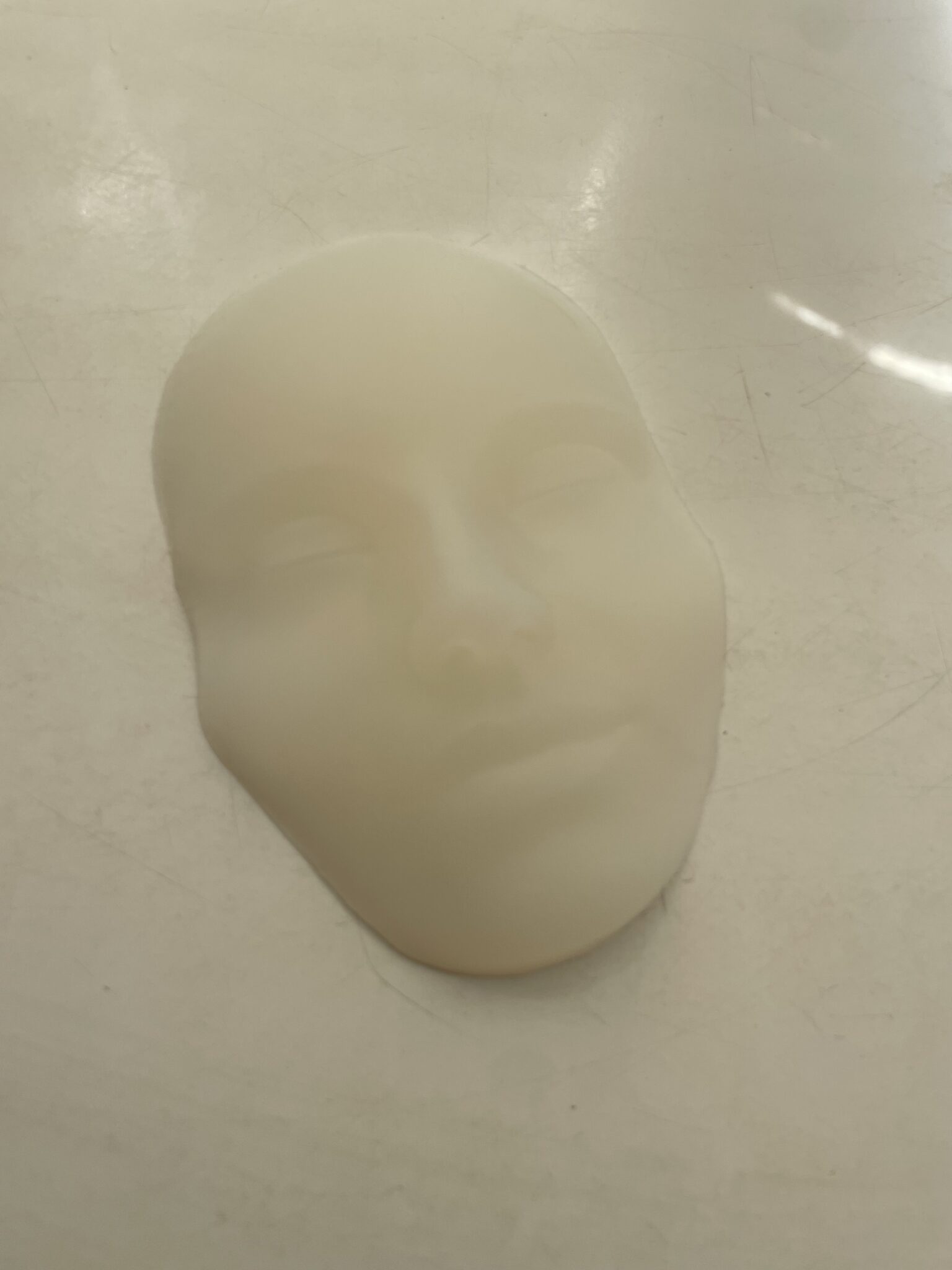 SUPER – SOFT FACE Translucent (for injection training) – Training skin